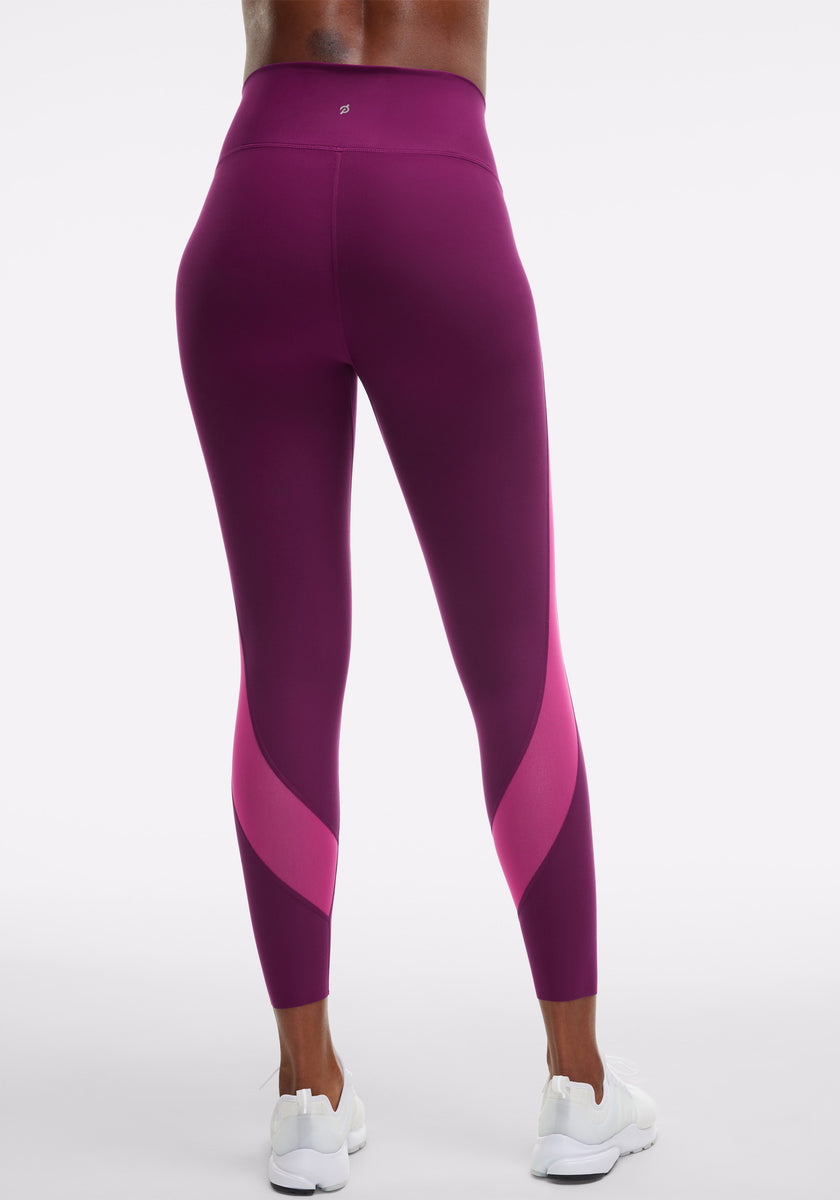 Cadent High Rise Mesh Inset Legging – Peloton Apparel UK