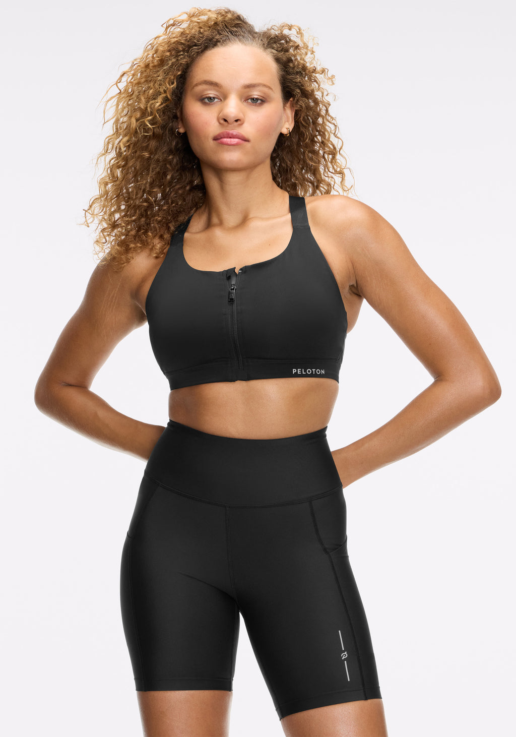 PaceForm Enhanced Support Zip Front Bra – Peloton Apparel UK